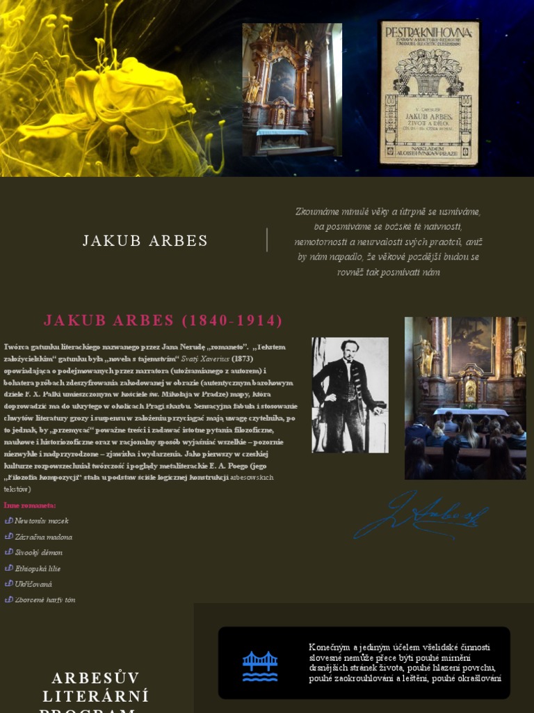 Jakub Arbes | PDF