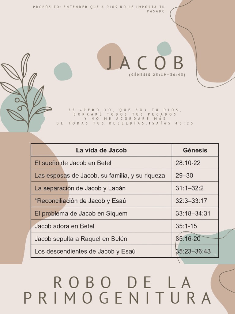 Jacob | PDF