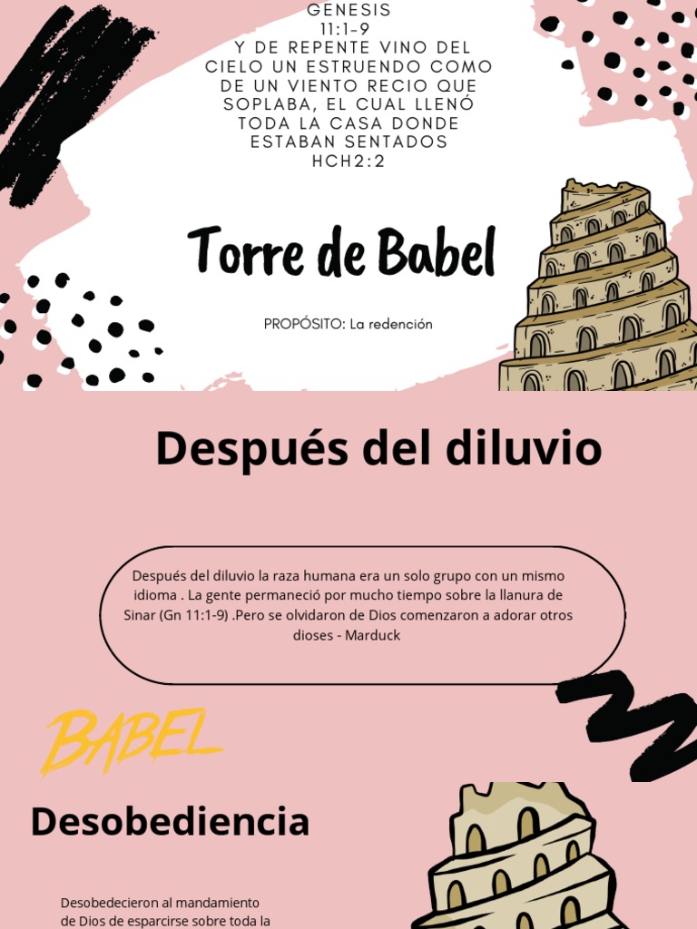 Torre de Babel | PDF | Creencia religiosa y doctrina | Mitología