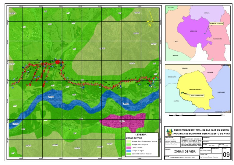 Mapa Zonas Vida | PDF