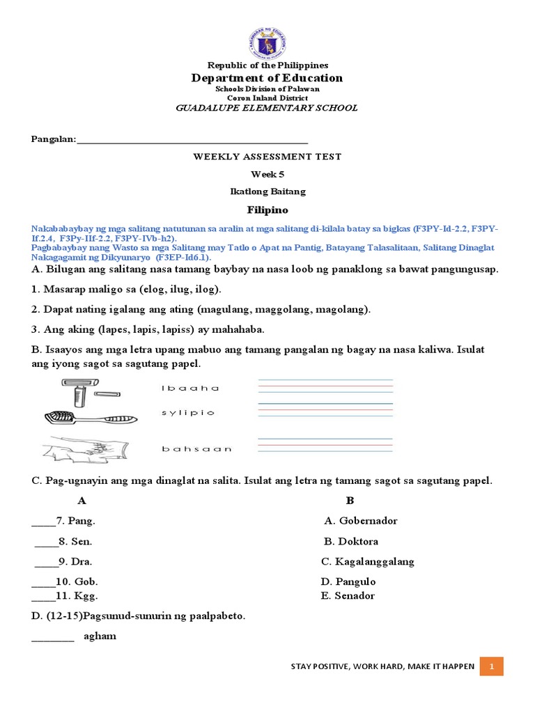 Assessment Week 5 | PDF
