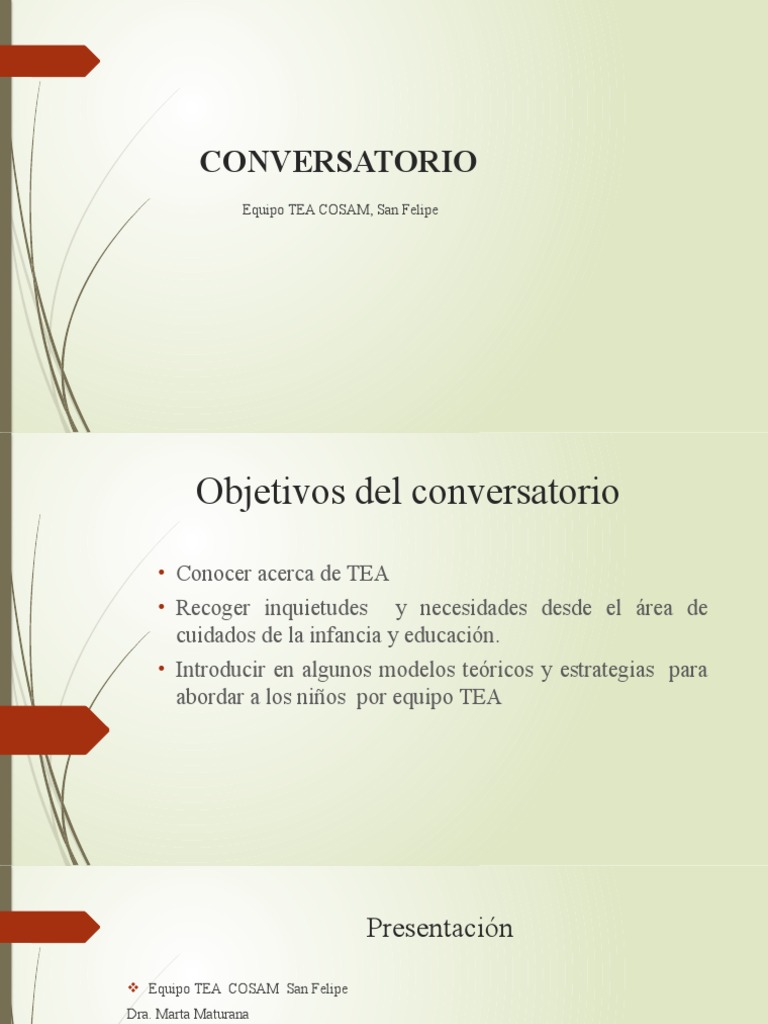 CONVERSATORIO | PDF