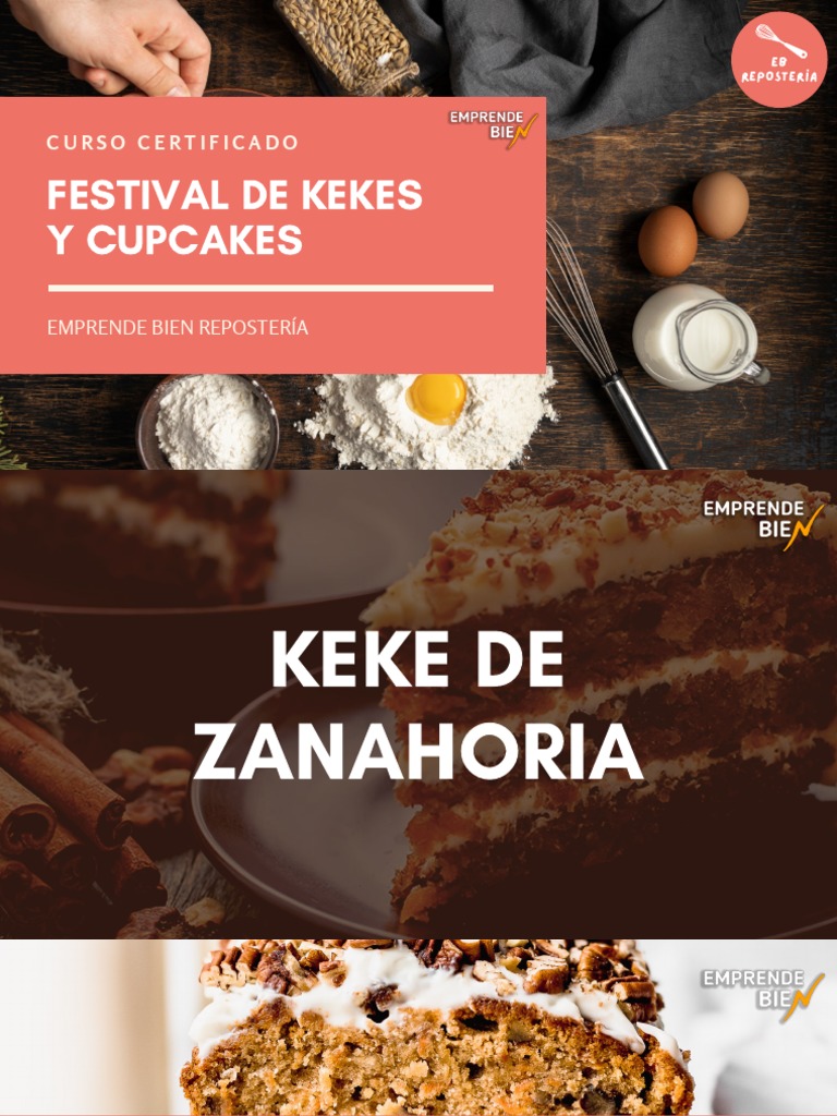 Festival de Kekes y Cupcakes | PDF | Magdalena | Chocolate