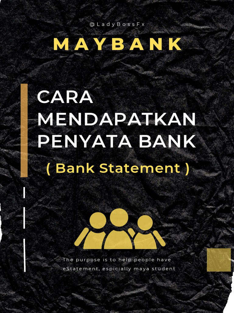 Cara DPT Bank Statement (Maybank) | PDF