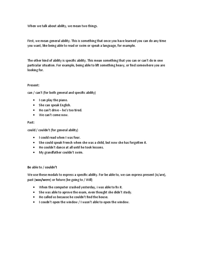 Ability | PDF