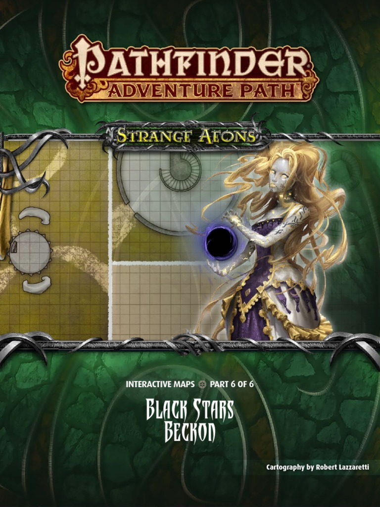 Strange Aeons - 06 - Black Stars Beckon - Interactive Maps | PDF