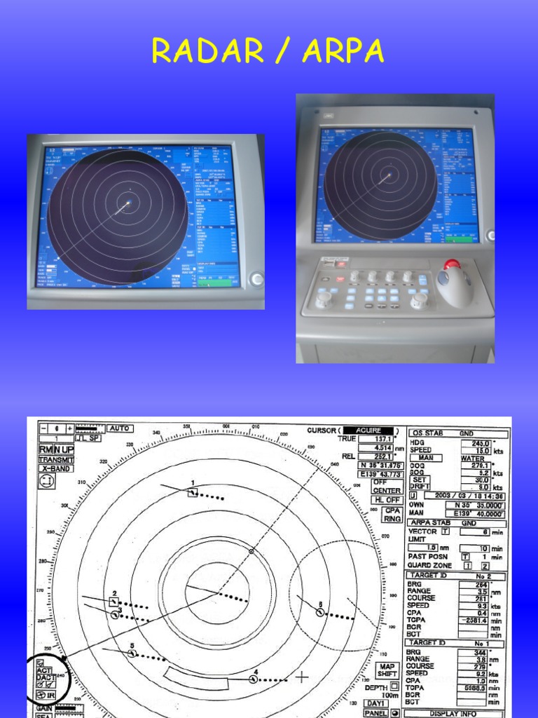 RADAR/ARPA System Setup Guide | PDF