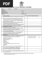 Job Safety Analysis - Rope Access | PDF | Rope | Weather