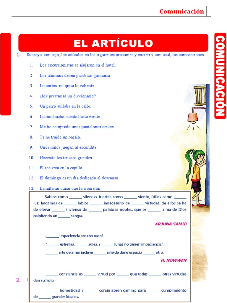 Ejercicios Del Artículo | PDF