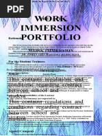 Daily Work Immersion Diary - Sample | PDF