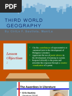 Third World Geography by Cerilo F. Bautista | PDF