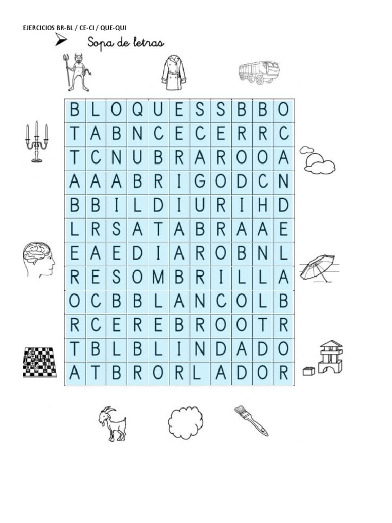 Ejercicios BR-BL - Ce - Ci | PDF