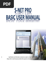 Snet Pro 2 Service Software User Manual | PDF | Usb | Microsoft Excel