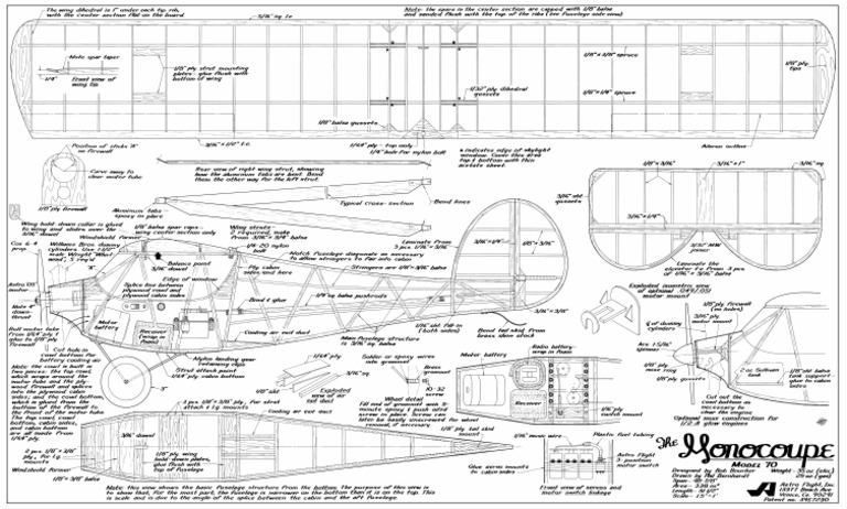 Monocoupe Model 70 Oz11647 | PDF