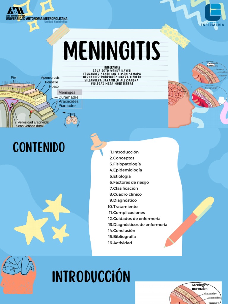 MENINGITIS | PDF | Meningitis | Sistema nervioso central