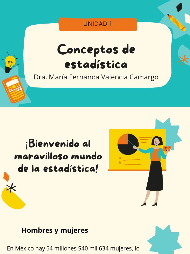 Unidad 1. - Conceptos de Estadística Descriptiva | PDF | Estadísticas | Muestreo (Estadísticas)