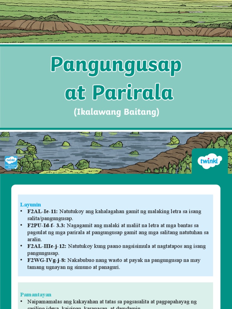 Pangungusap at Parirala | PDF