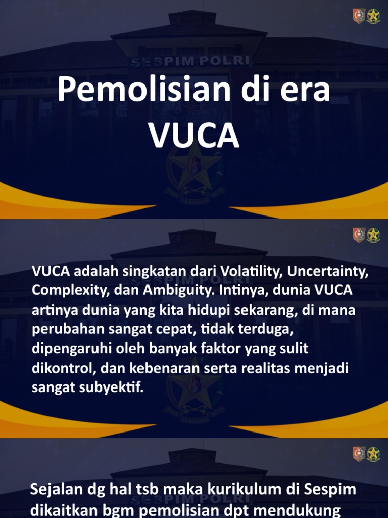 Pemolisian Di Era Vuca | PDF