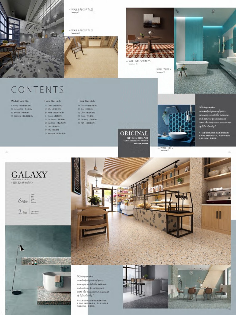 Porcelain Tile and Handmade Tile Catalog | PDF