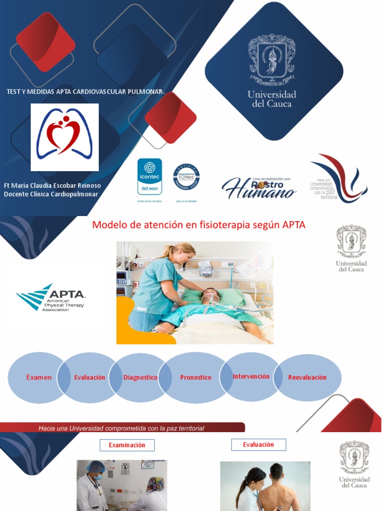 Test Y Medidas Apta Cardiovascular Pulmonar | PDF | Evaluación ...