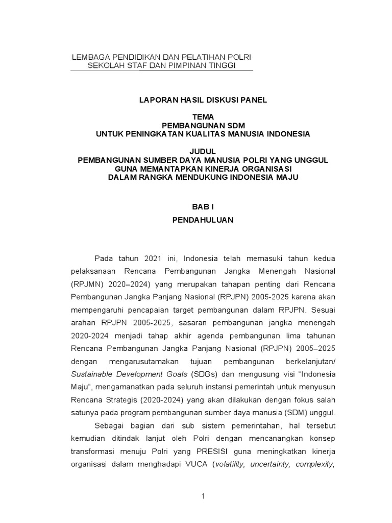 Diskusi Panel-1-2022 | PDF