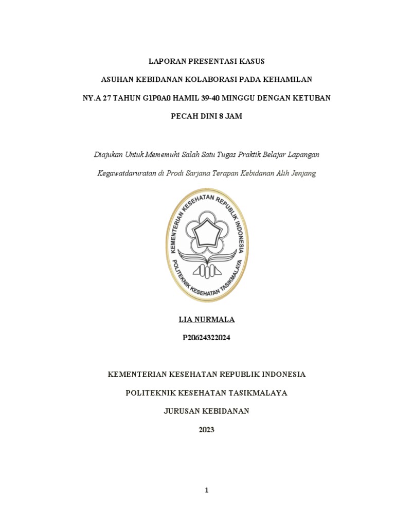 Preskas KPD Lia Nurmala | PDF