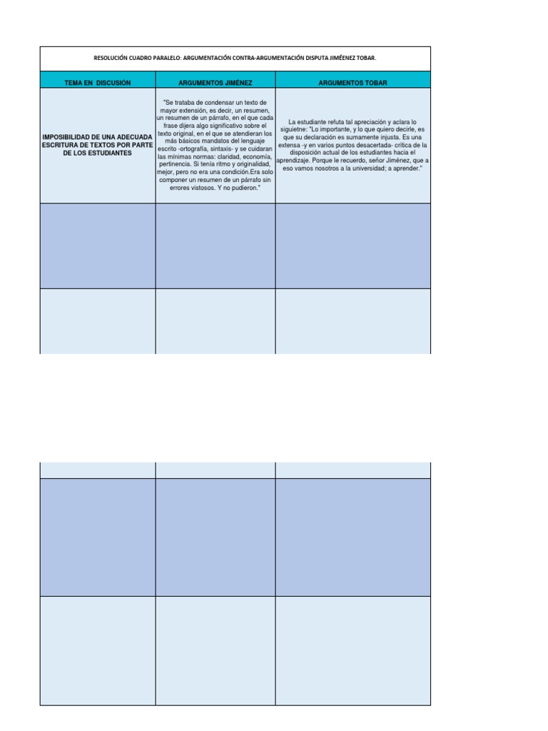 Formato Disputa Jiménez-Tobar | PDF Formato Disputa Jiménez-Tobar | PDF