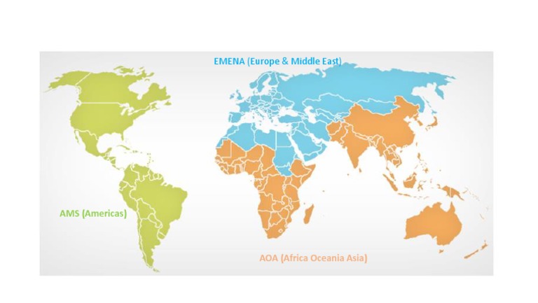 world map with zones | PDF