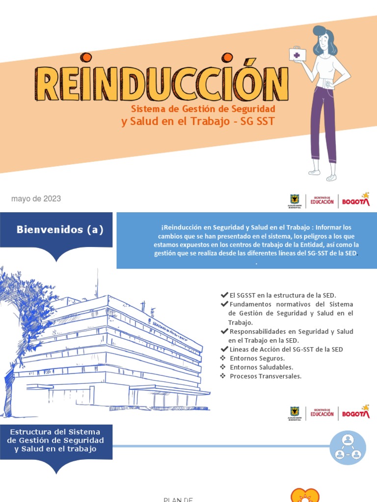 Reinducción - Localidades - SG SST - 12052023 | PDF | Riesgo | Amamantamiento