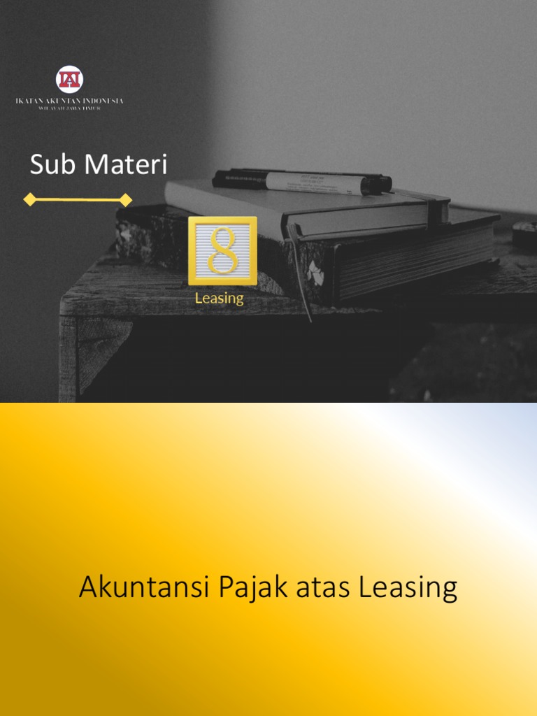 Penyusutan Aktiva Leasing dan Pajak | PDF