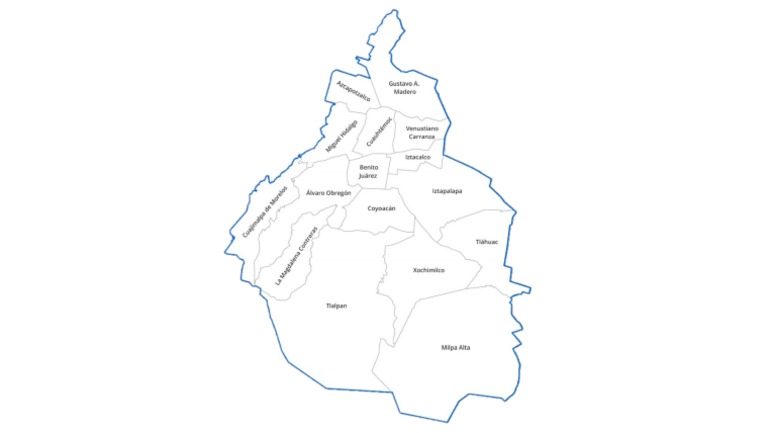 Mapa CDMX | PDF