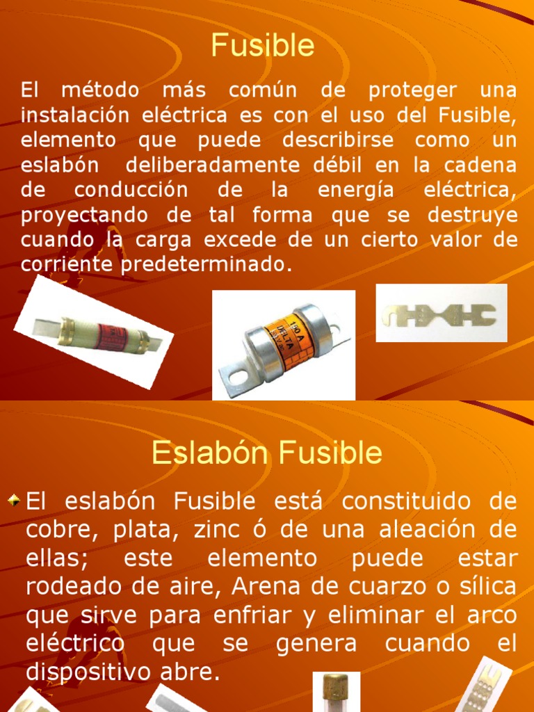 El Fusible A | PDF | Fusible (Eléctrico) | Ingenieria Eléctrica