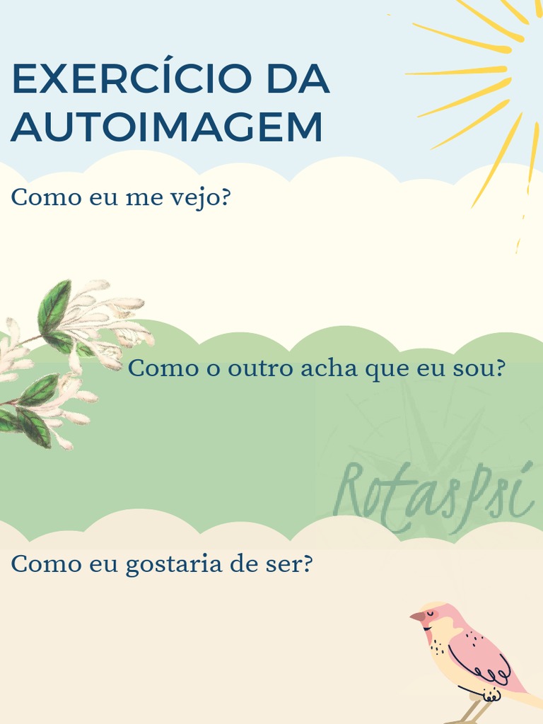 Exercício Da Autoimagem | PDF