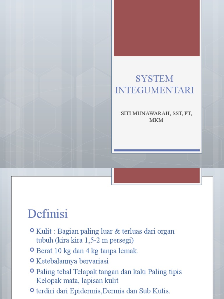 Fisioterapi Integumen 1 | PDF