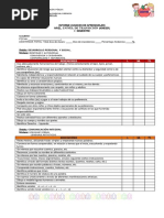 Prueba Diagnostico Kinder | PDF | Evaluación | Aprendizaje