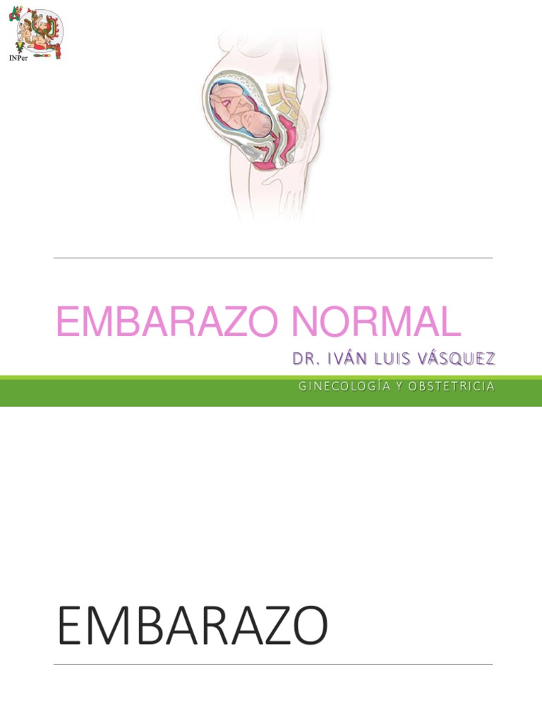 Embarazo Normal | PDF | El embarazo | Gonadotropina coriónica humana