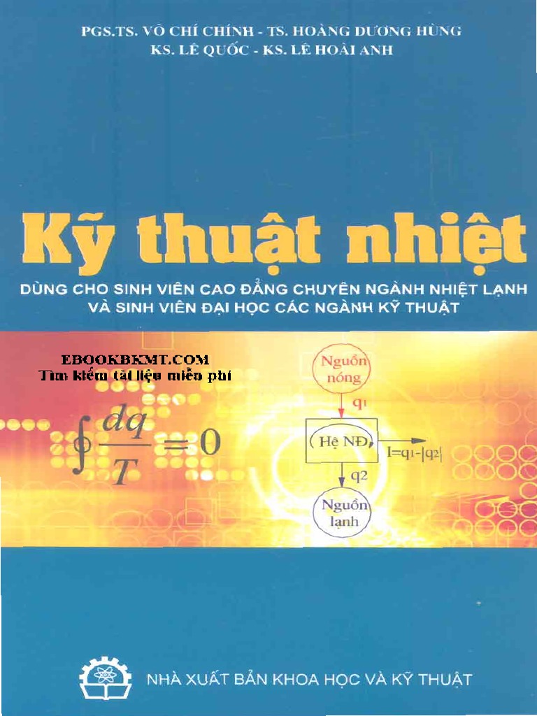 Sách Scan Kỹ Thuật Nhiệt - PGS.ts Võ Chí Chính | PDF