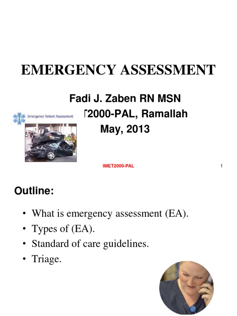 Emergency Assessment | Download Free PDF | Injury | Cardiopulmonary ...