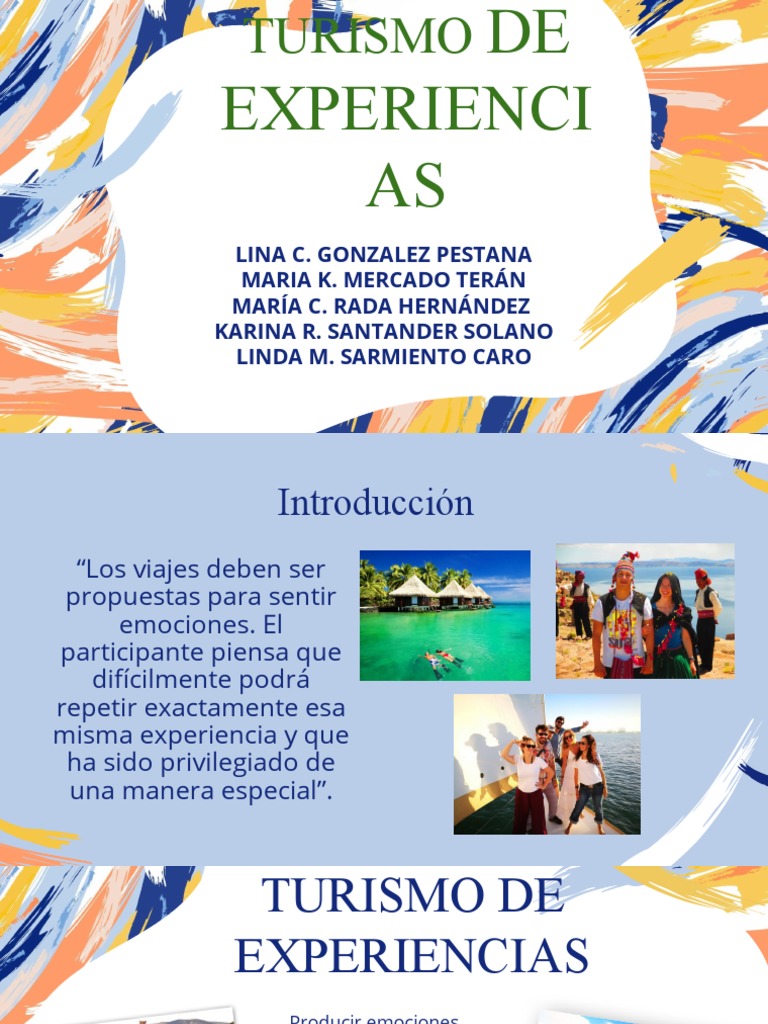 Turismo de Experiencias | PDF | Experiencia | Turismo