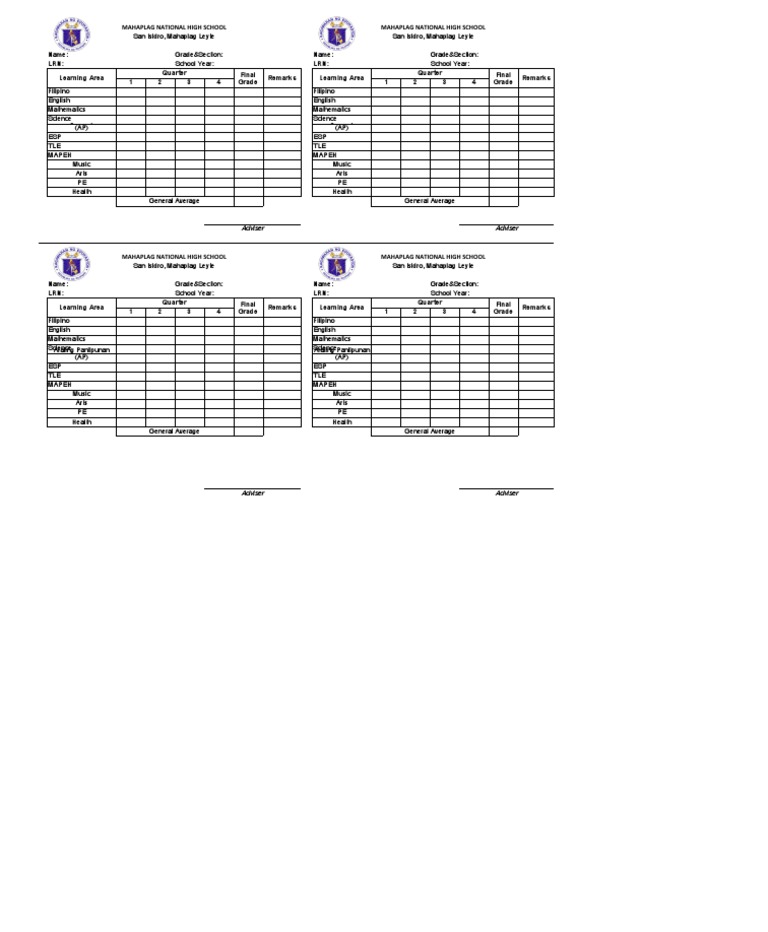 Temporary Card | PDF