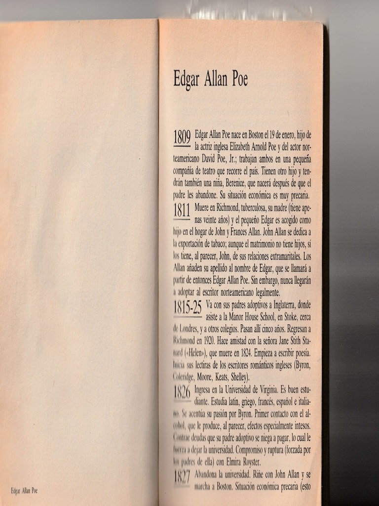 Edgar Allan Poe | PDF | Edgar Allan Poe