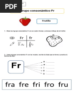 Combinacion Fra, Fre, Fri, Fro y Fru | PDF | Fonética | Lingüística