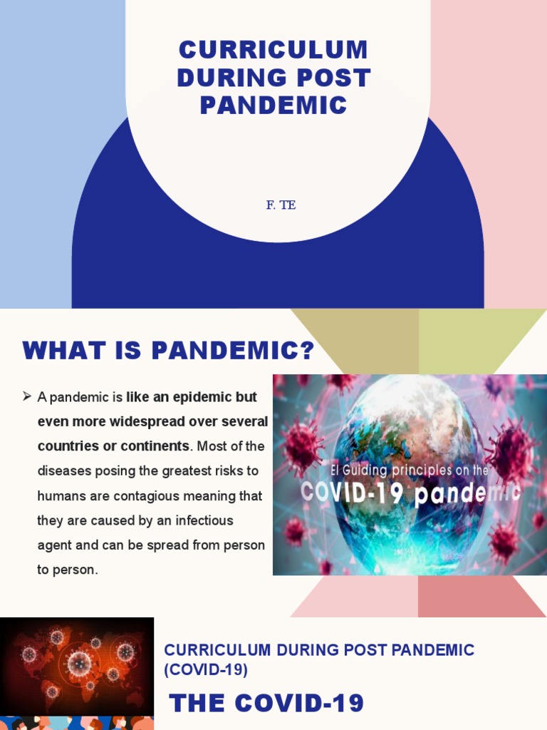 Curriculum Modifications Post-Pandemic | PDF | Infection | Curriculum