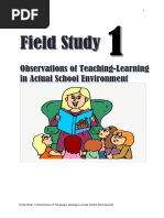 FS 1 Episode 1 | PDF | Classroom | Schools