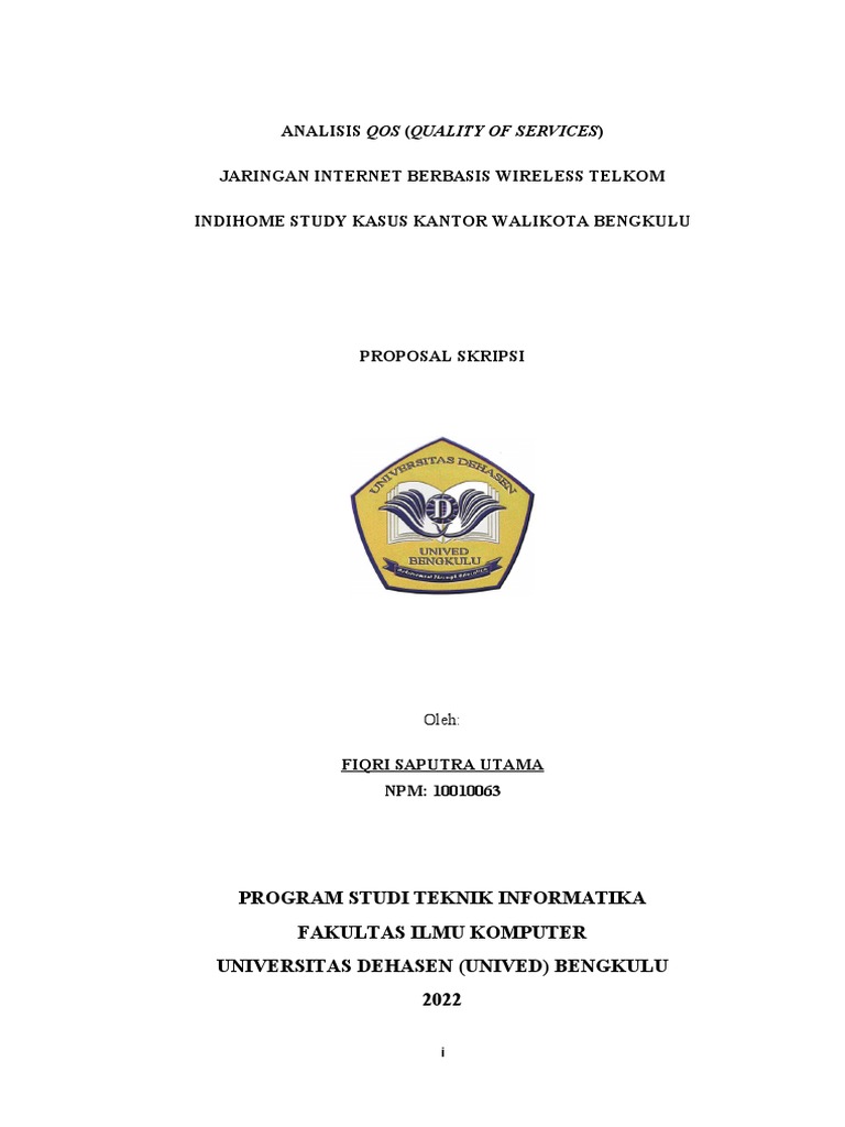 Skripsi Suprik Print V3 | PDF