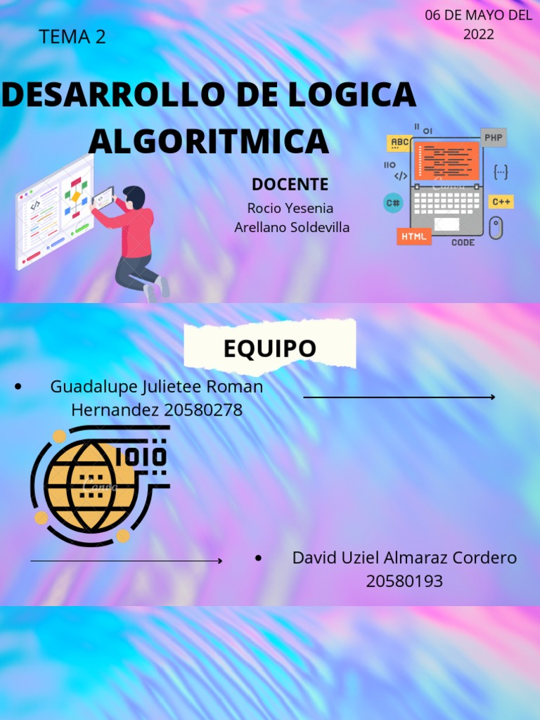 Algoritmos Y Lenguajes De Programacion Pdf Algoritmos Lenguaje De Programación