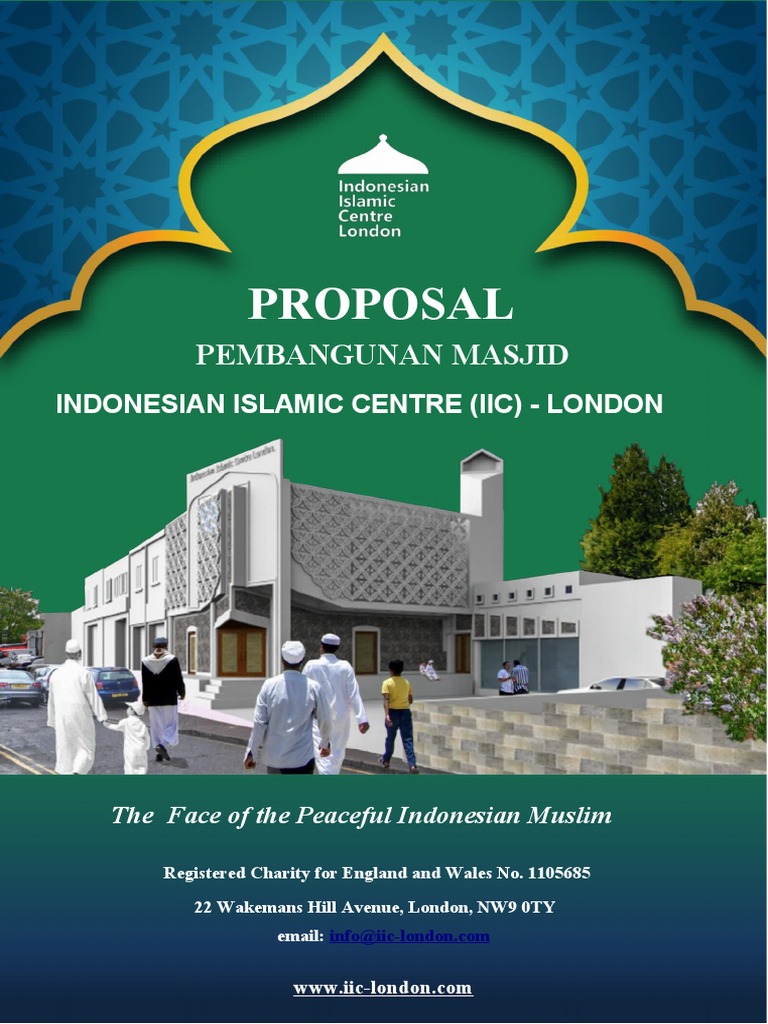 Proposal Pembangunan Masjid IIC 2021 May Latest | PDF