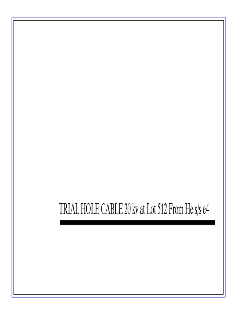 Trail Hole Revisi | PDF | Technical Drawing