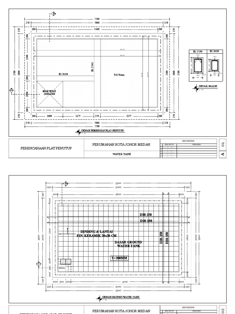 Water Tank Lengkap | PDF