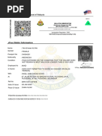 TRIP TICKET Sample | PDF | Finance & Money Management